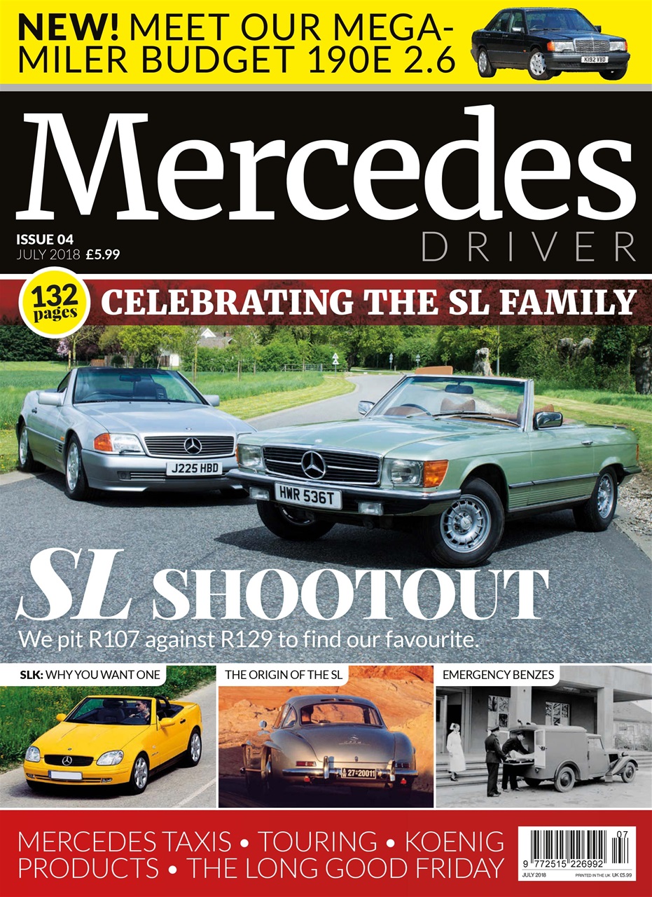 Mercedes Driver Magazine - July 2018 Back Issue