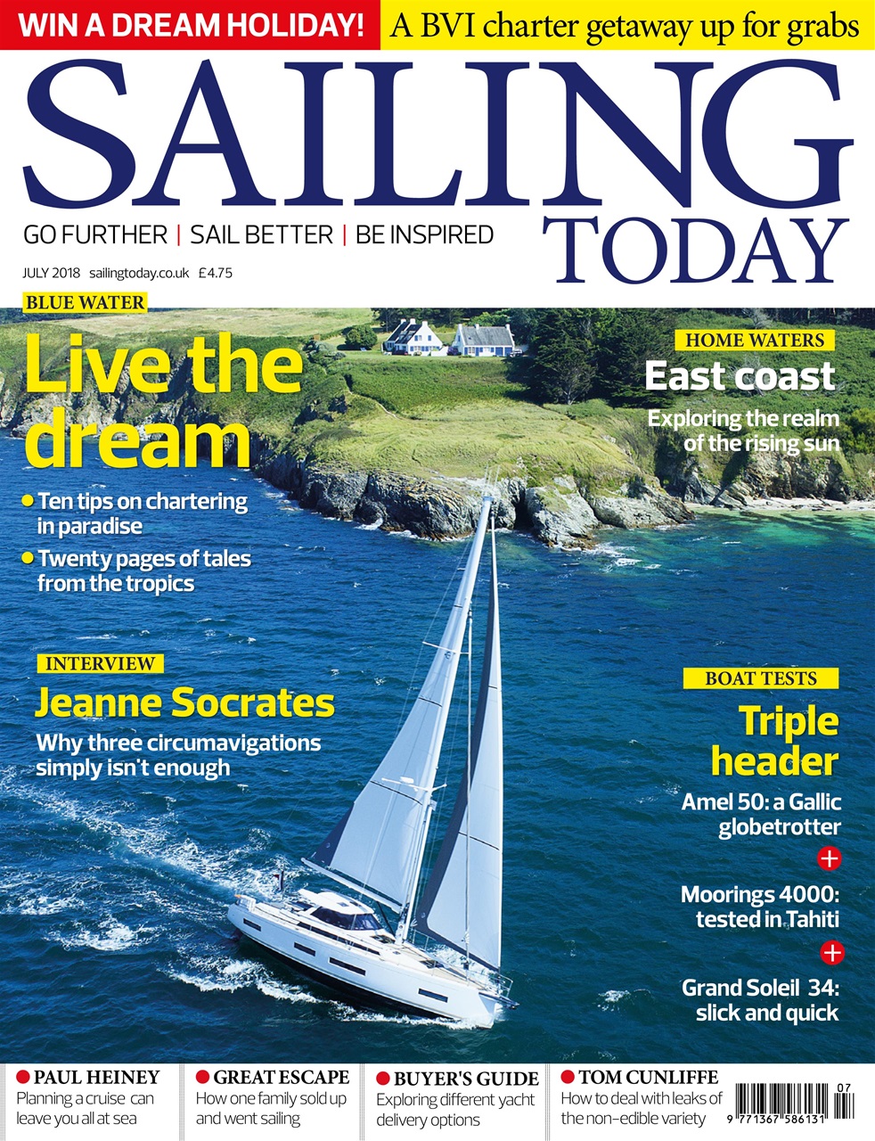 Sailing Today Magazine - July 2018 Back Issue