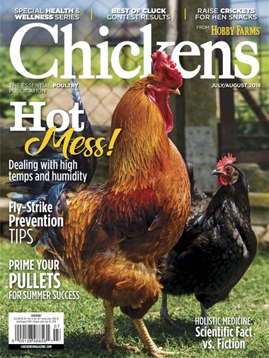 Chickens Magazine - July/Aug 2018 Back Issue