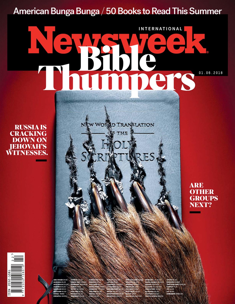 Newsweek International Magazine - 1st June 2018 Subscriptions | Pocketmags
