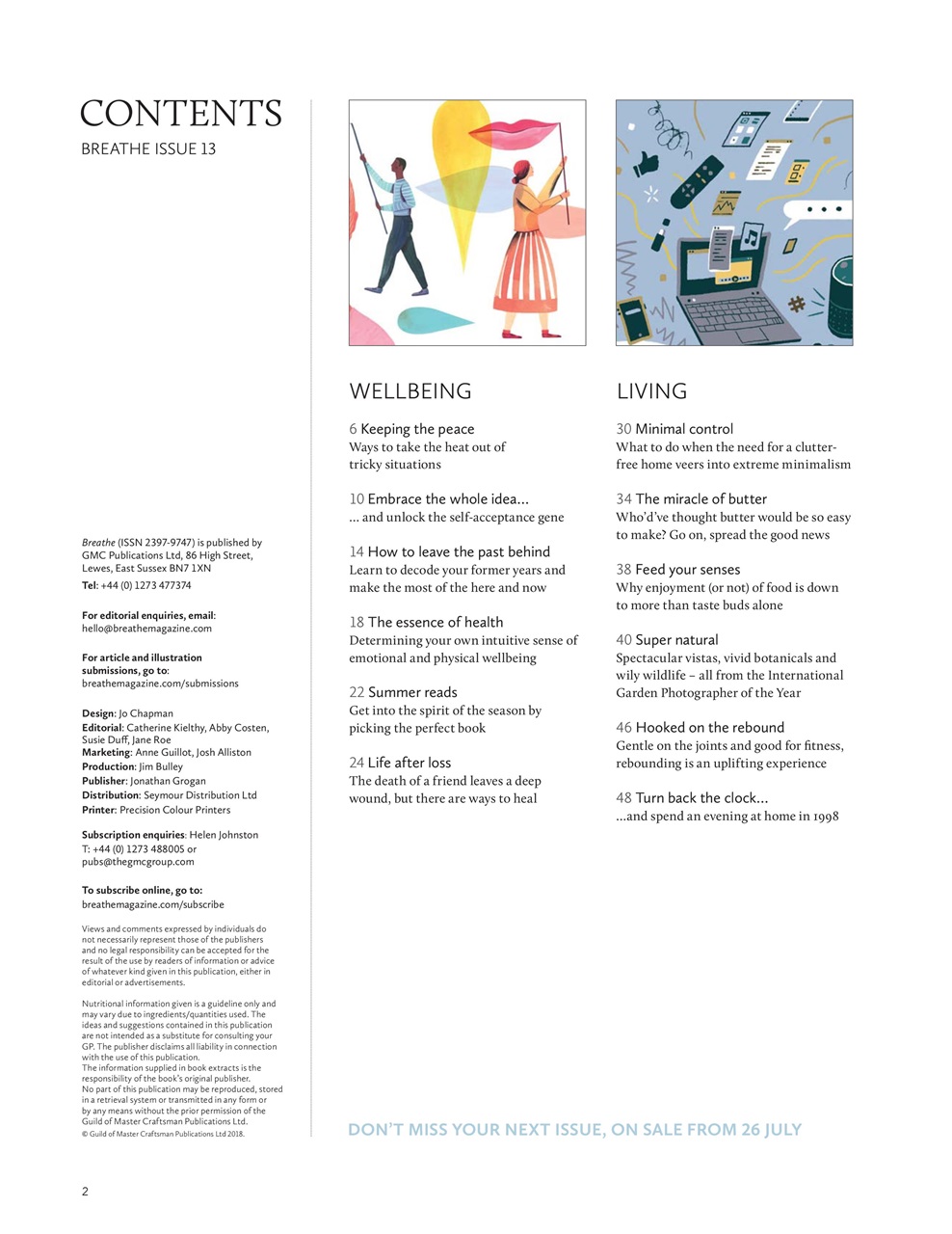 Breathe Magazine - Issue 013 Back Issue