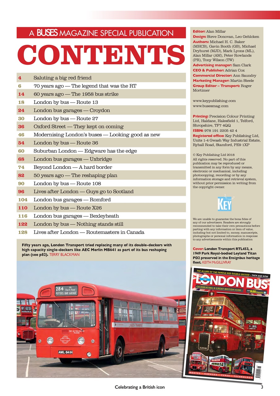 Buses Magazine - London Bus Vol 5 Special Issue
