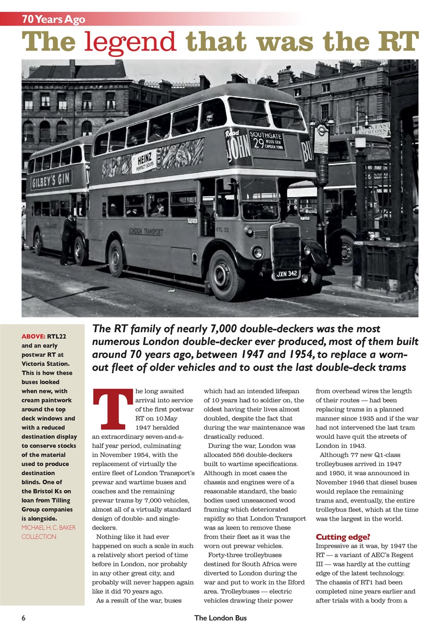 Buses Magazine - London Bus Vol 5 Special Issue