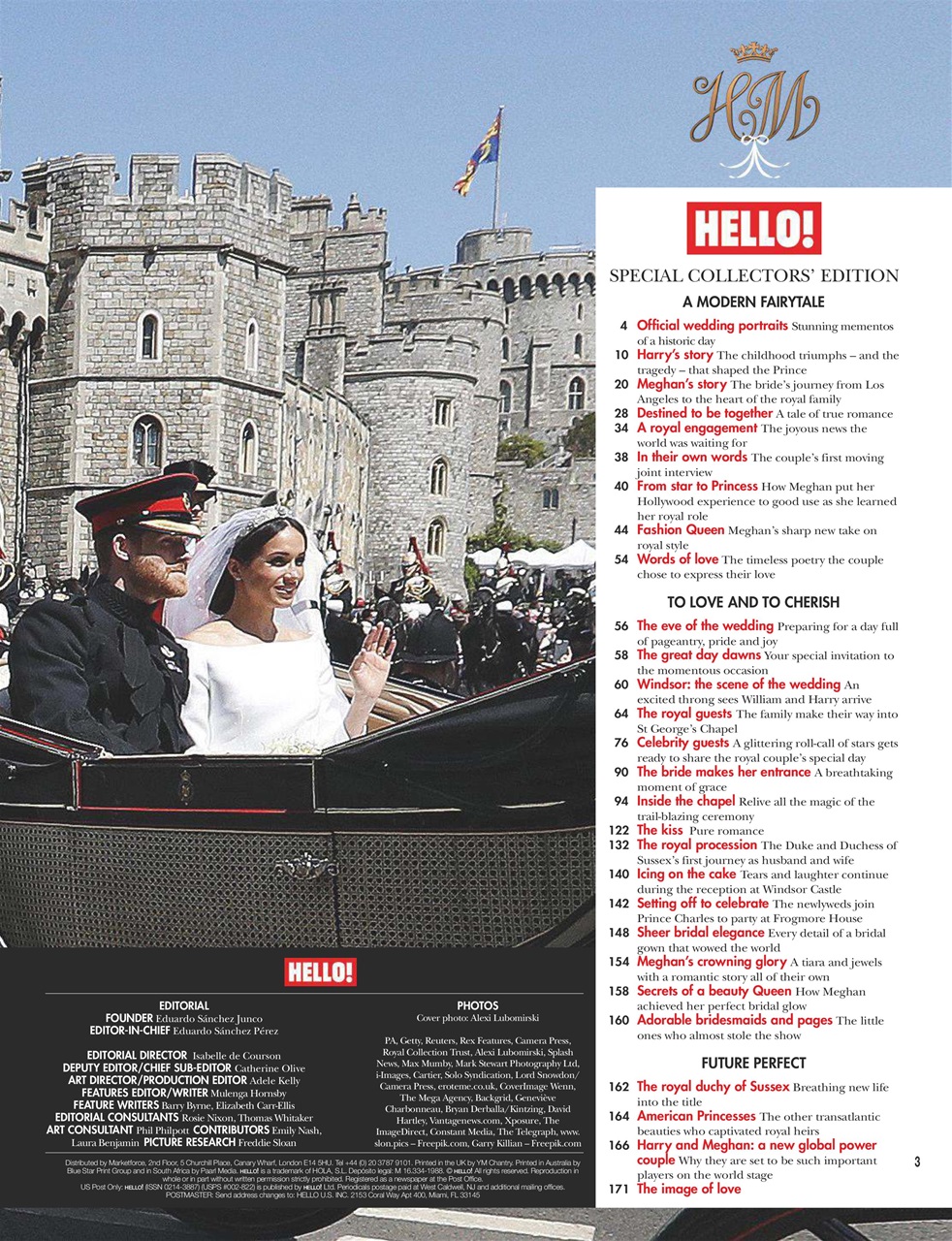 Hello! Magazine - The Royal Wedding, Special Collectors' Edition ...