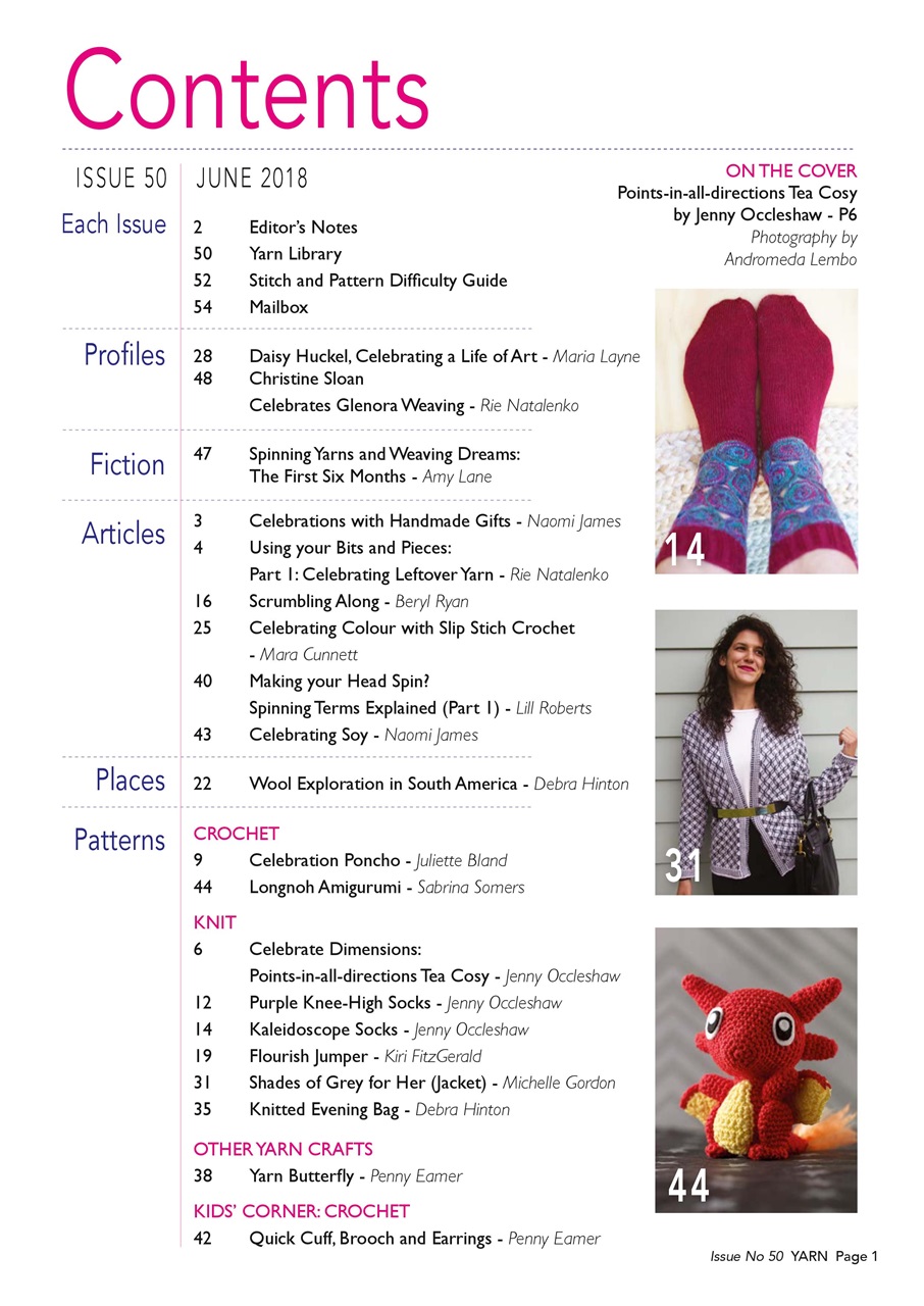 Yarn Magazine - Yarn Issue 50 Back Issue