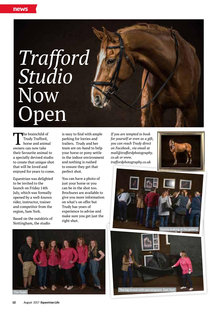 Equestrian Life Magazine - Equestrian Life Aug 2017 Subscriptions ...