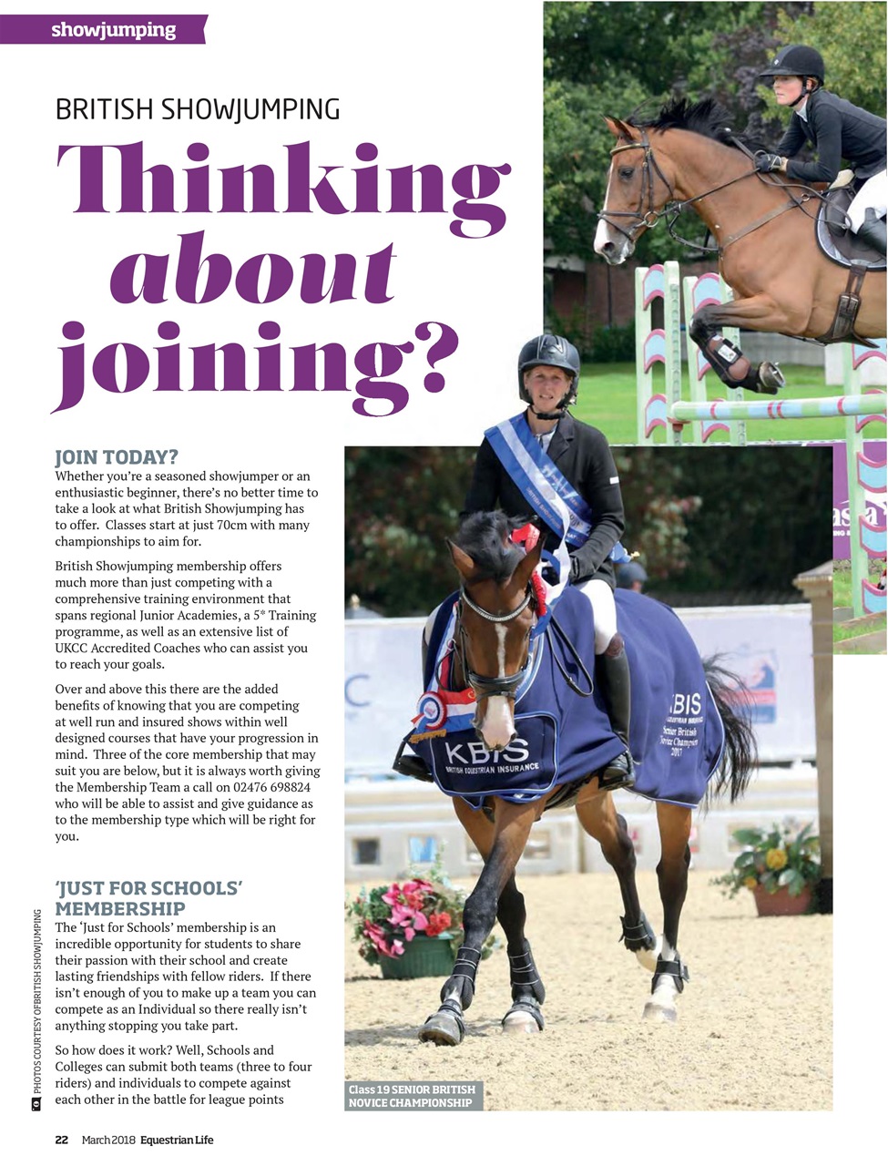 Equestrian Life Magazine - Equestrian Life Mar 2018 Back Issue