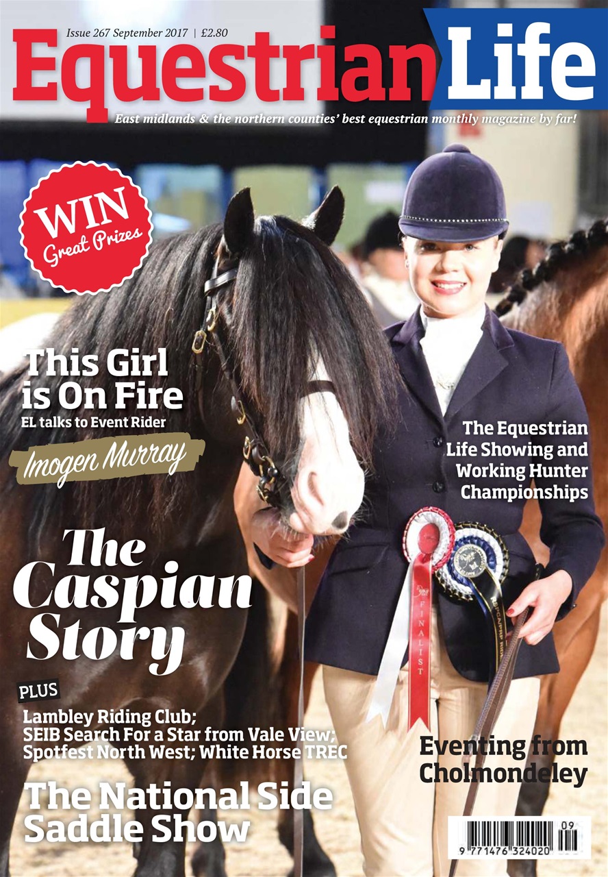 Equestrian Life Magazine - Equestrian Life Sep 2017 Back Issue