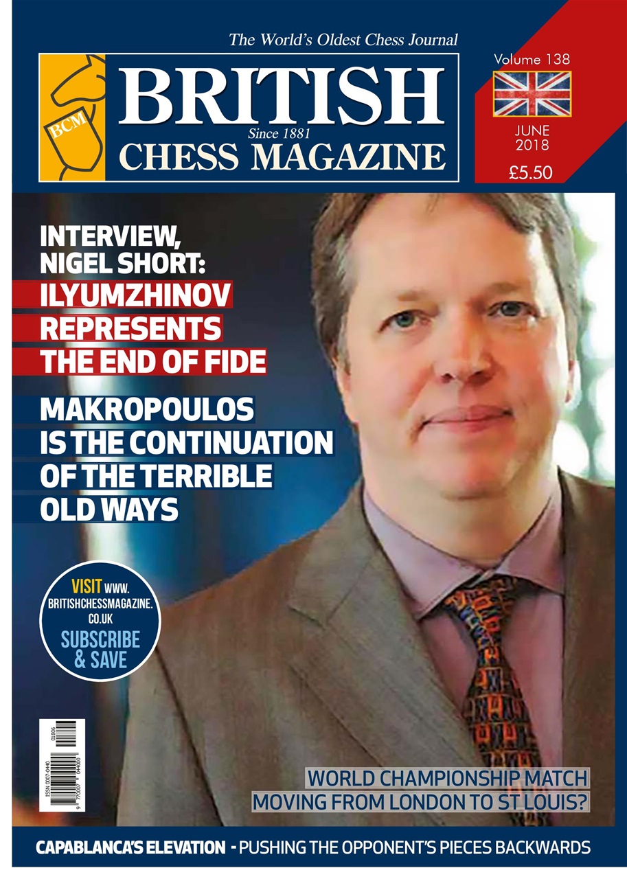 British Chess Magazine - June 2018 Back Issue