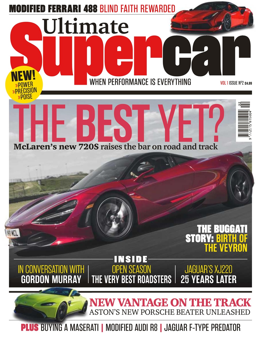 Ultimate Supercar Magazine - Volume 1 Issue 2 Back Issue