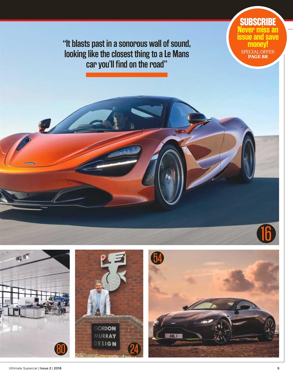 Ultimate Supercar Magazine - Volume 1 Issue 2 Back Issue