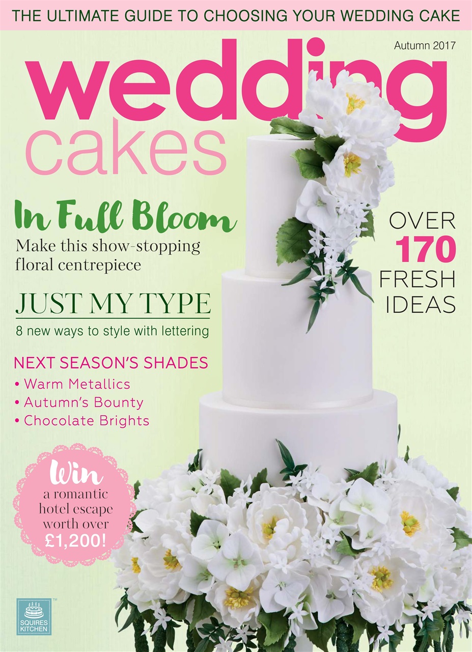 Wedding Cakes Magazine - Autumn 2017 Back Issue