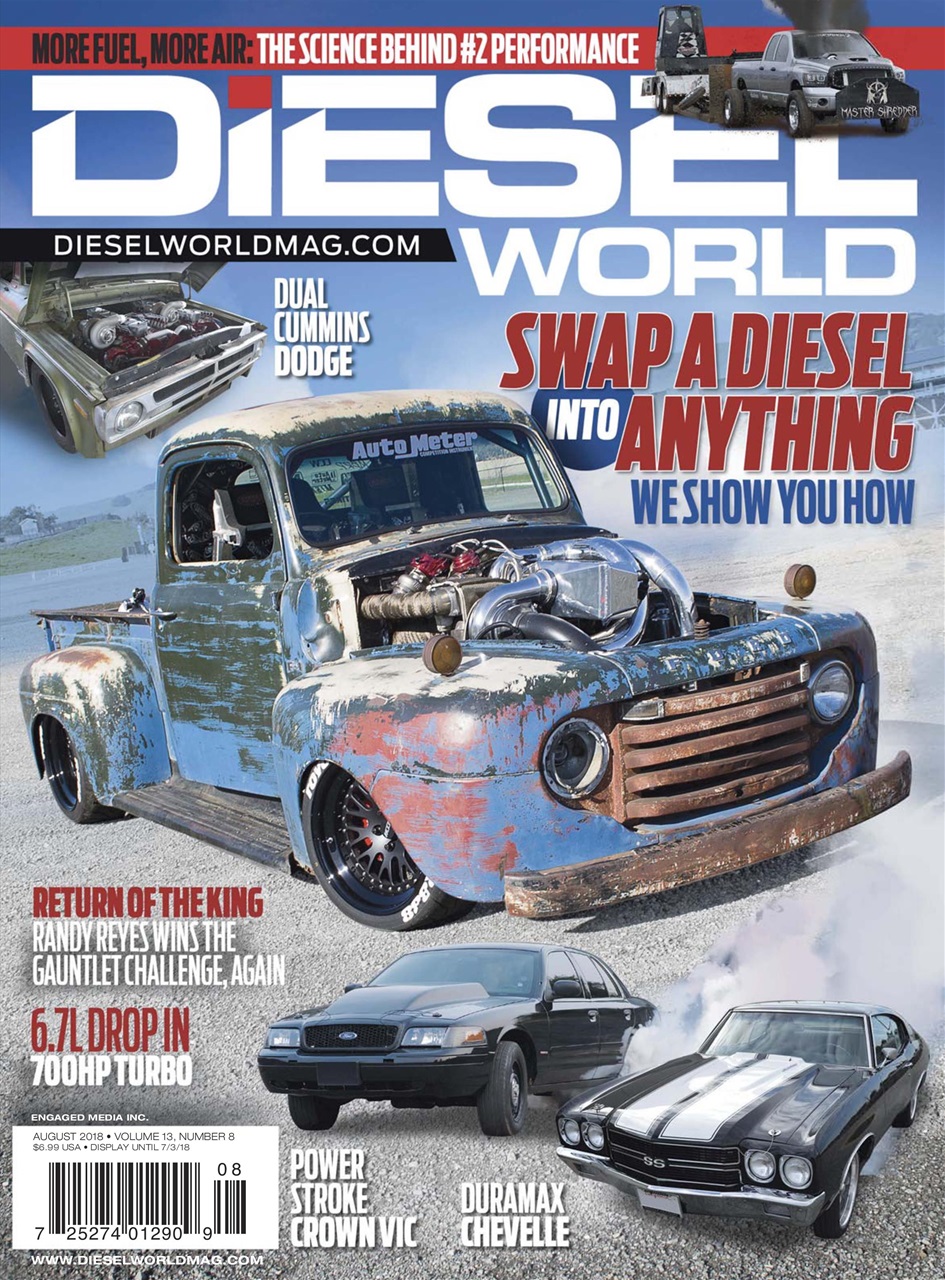 Diesel World Magazine - August 2018 Back Issue