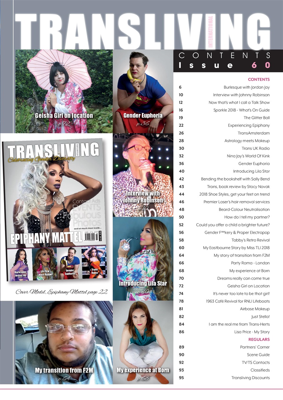 Transliving Magazine - Transliving 60 - The Ultimate Celebration of ...