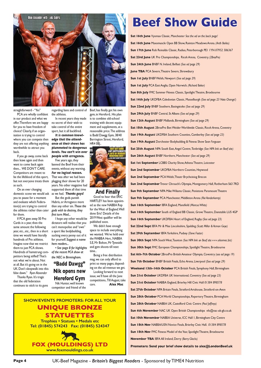 UK Beef Magazine - Issue 100 Back Issue