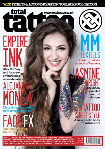 Total Tattoo Magazine - Total Tattoo Issue 165 - Jun-2018 Back Issue