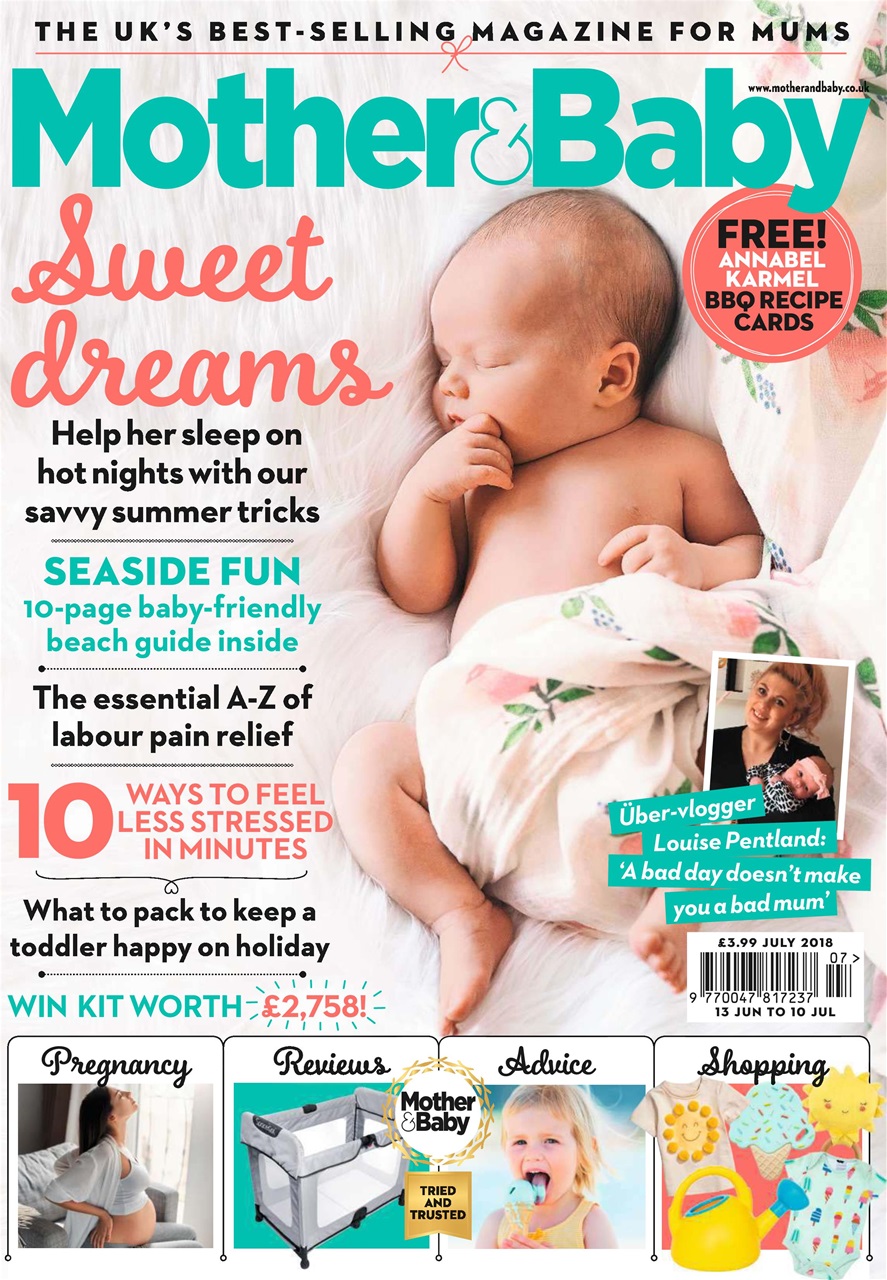 Mother & Baby Magazine - July 2018 Back Issue