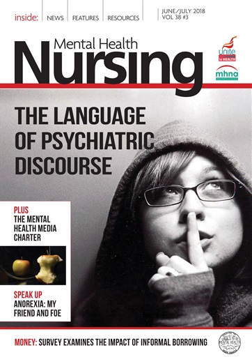 Mental Health Nursing Magazine - June/July 2018 Back Issue