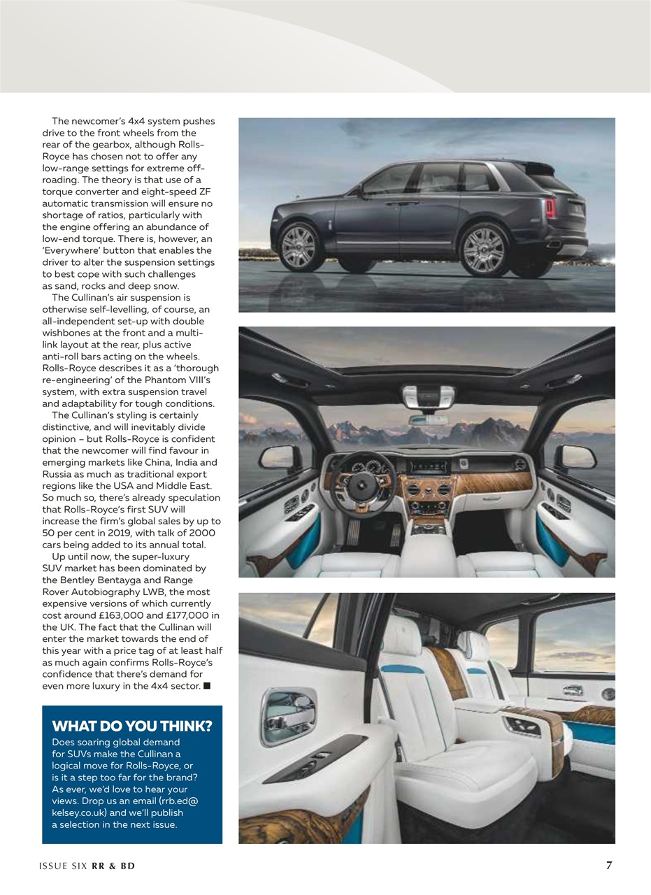 Rolls-Royce & Bentley Driver Magazine - Issue 6 Back Issue