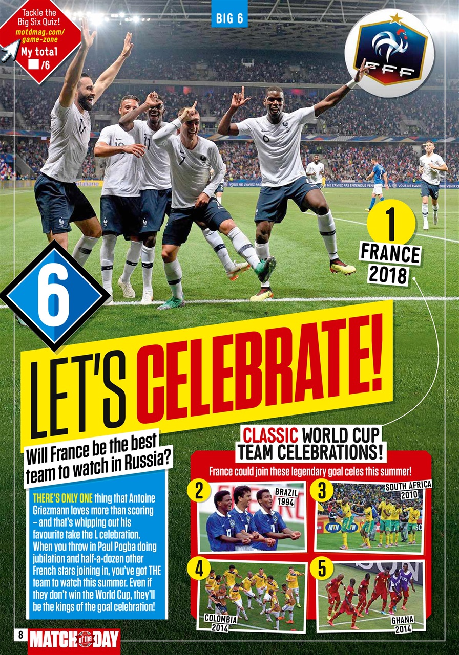 Match of the Day Magazine - Issue 509 Back Issue