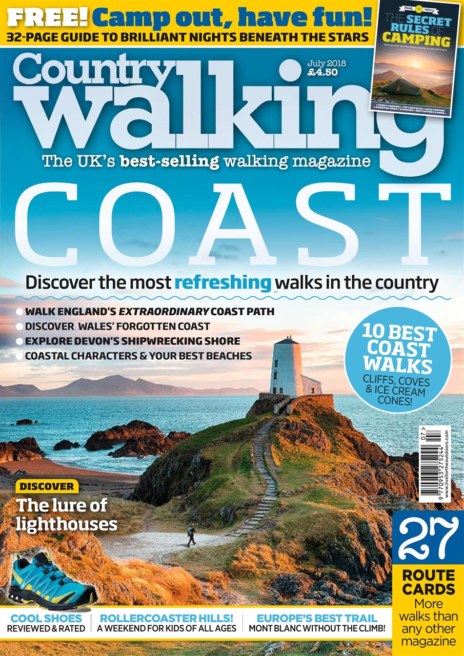 Country Walking Magazine - July 2018 Back Issue
