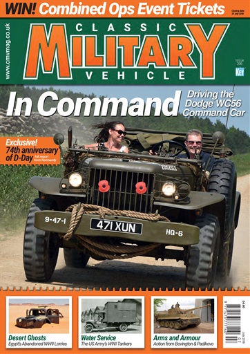 Classic Military Vehicle Magazine - July 2018 Back Issue