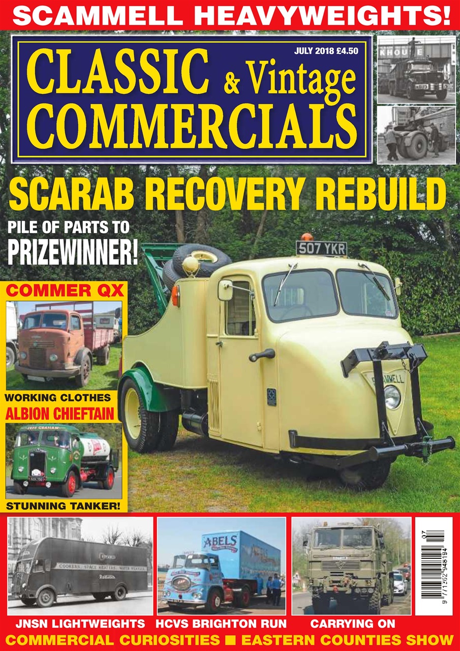 Classic & Vintage Commercials Magazine - July 2018 Back Issue