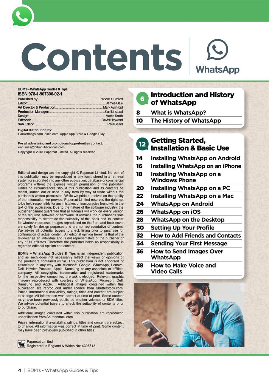 WhatsApp Guides Magazine Subscriptions and WhatsApp Guides & Tips Issue ...