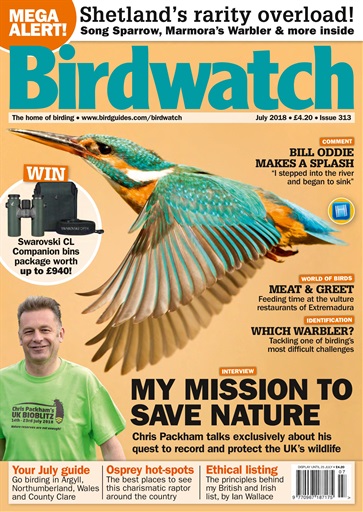 Birdwatch Magazine - July 2018 Back Issue