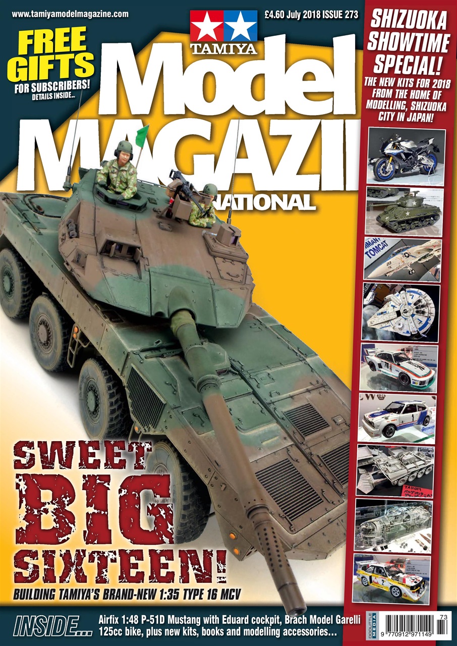 Tamiya Model Magazine - 273 July 2018 Back Issue