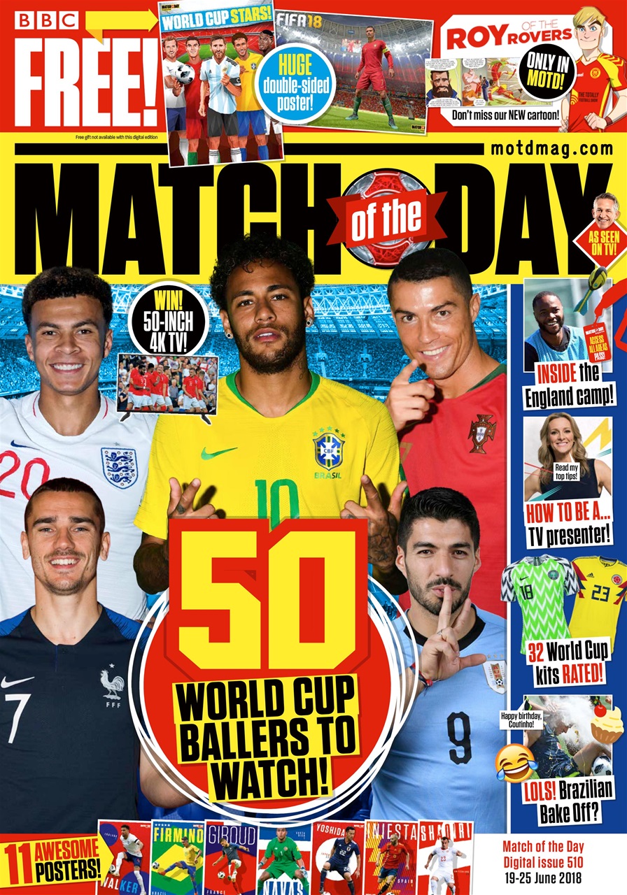 Match of the Day Magazine - Issue 510 Back Issue