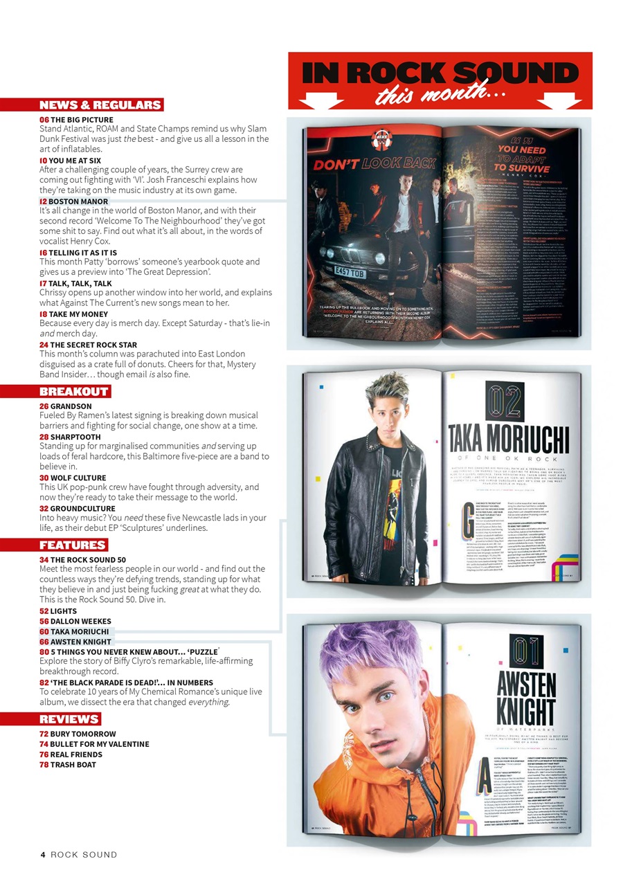 Rock Sound Magazine - The Rock Sound 50: issue 241 Back Issue