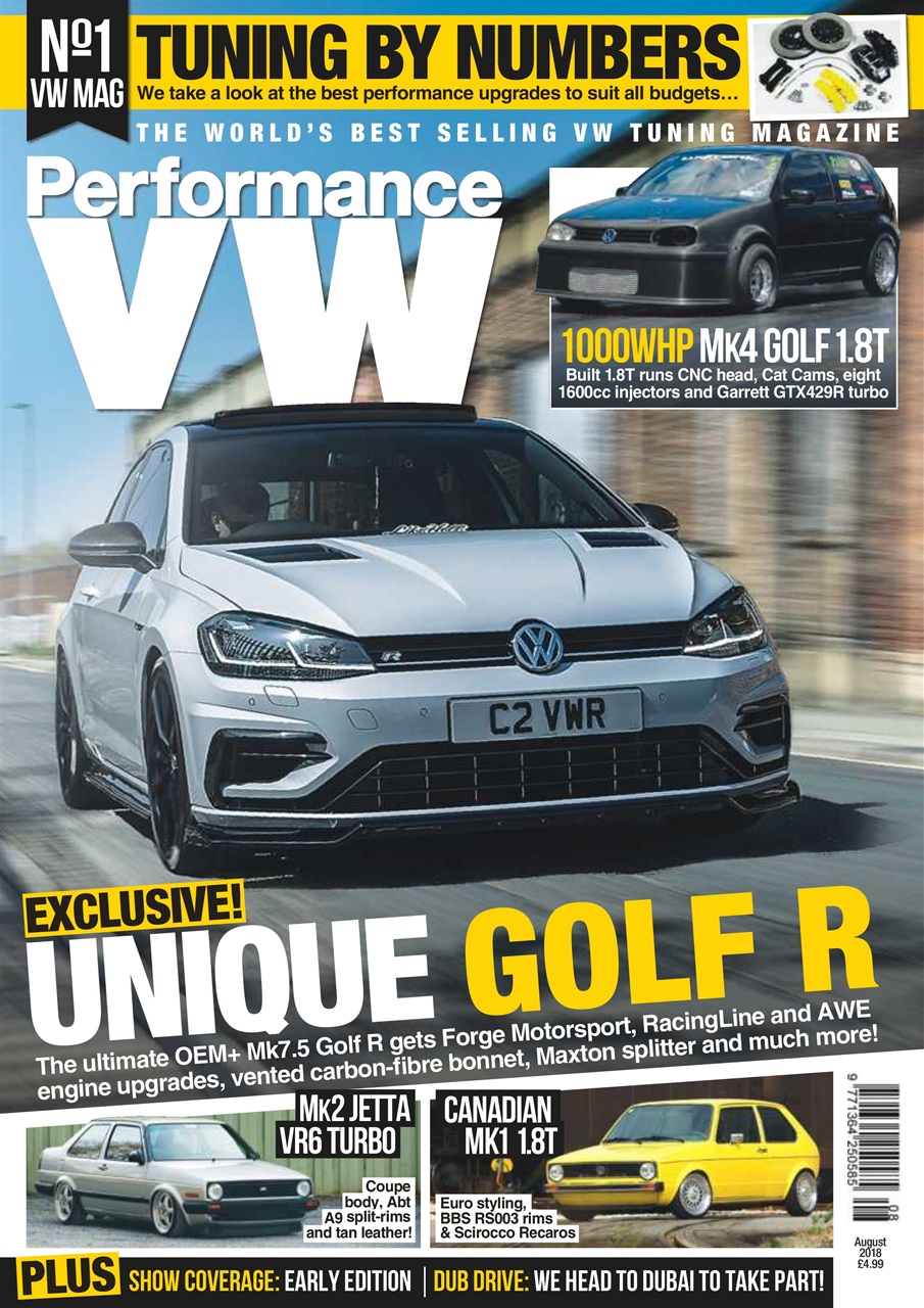 Performance VW Magazine - August 2018 Subscriptions | Pocketmags