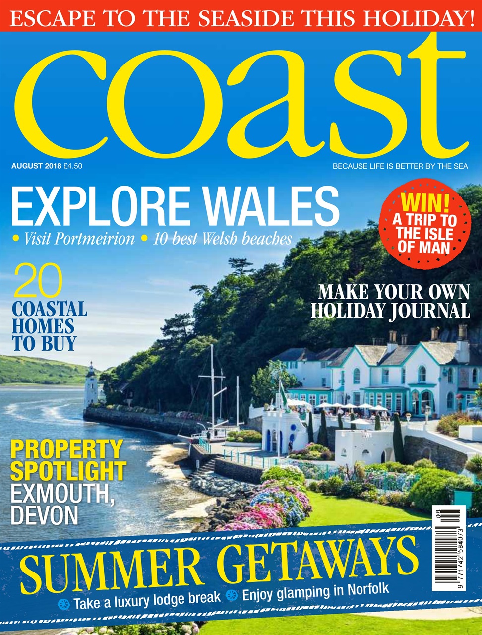 Coast Magazine - August 2018 Back Issue