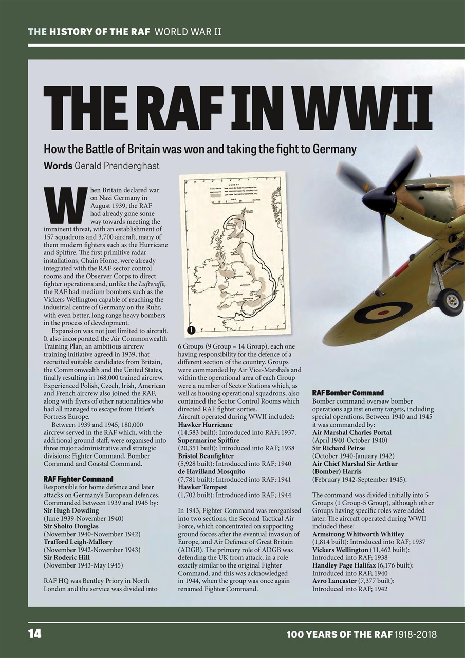 100 Years Of The RAF Magazine Subscriptions and 100 Years of the RAF ...