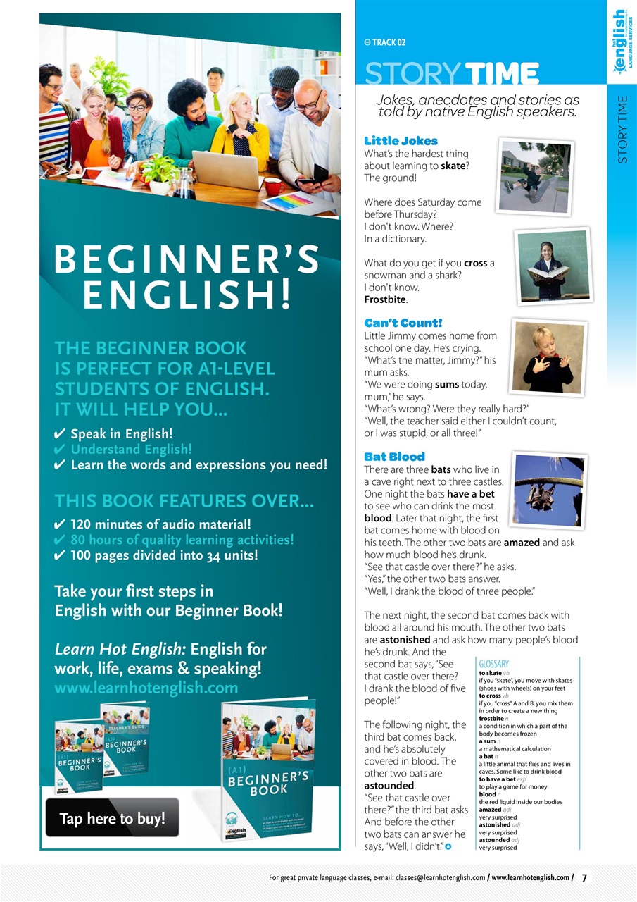 Learn Hot English Magazine - 194 Back Issue