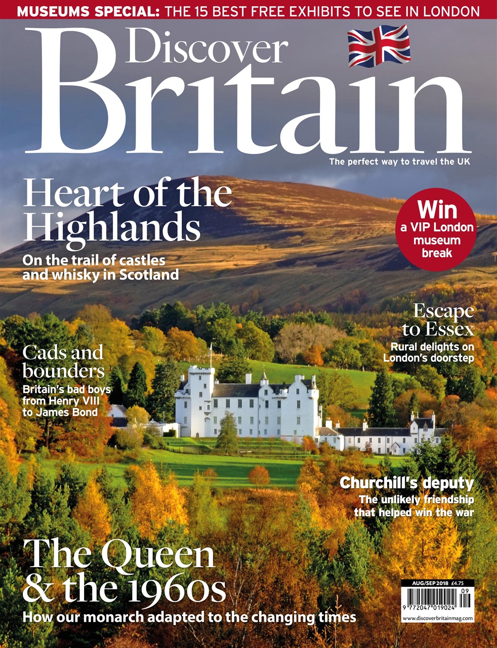 Discover Britain Magazine - August/September 2018 Subscriptions ...