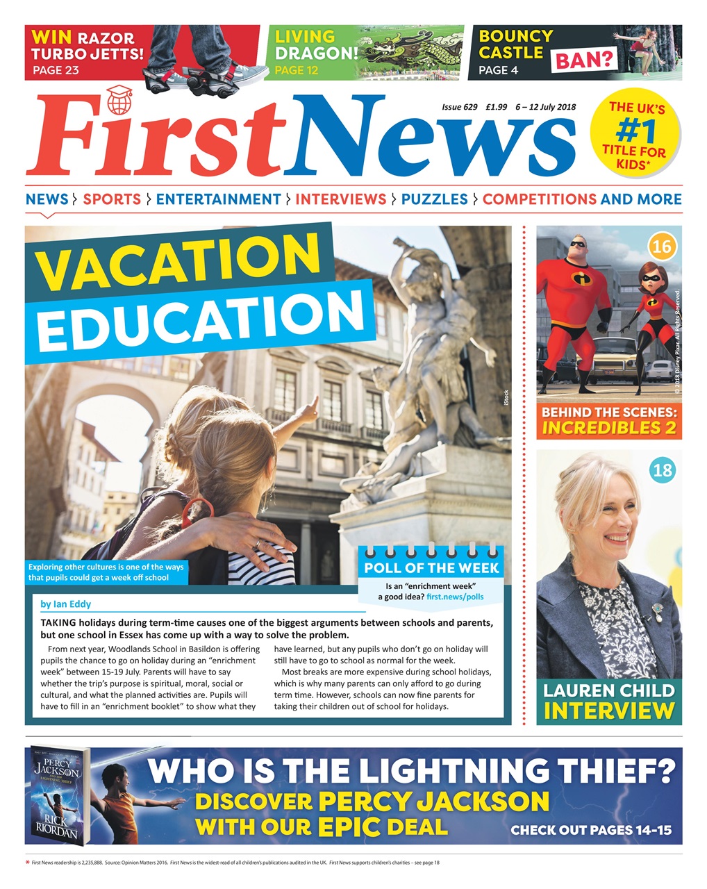 First News Magazine - First News Issue 629 Back Issue