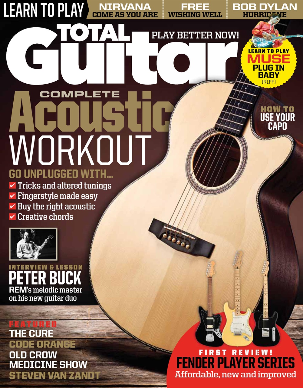 Total Guitar Magazine - August 2018 Back Issue