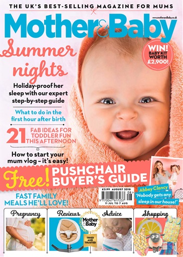 Mother & Baby Magazine - August 2018 Back Issue