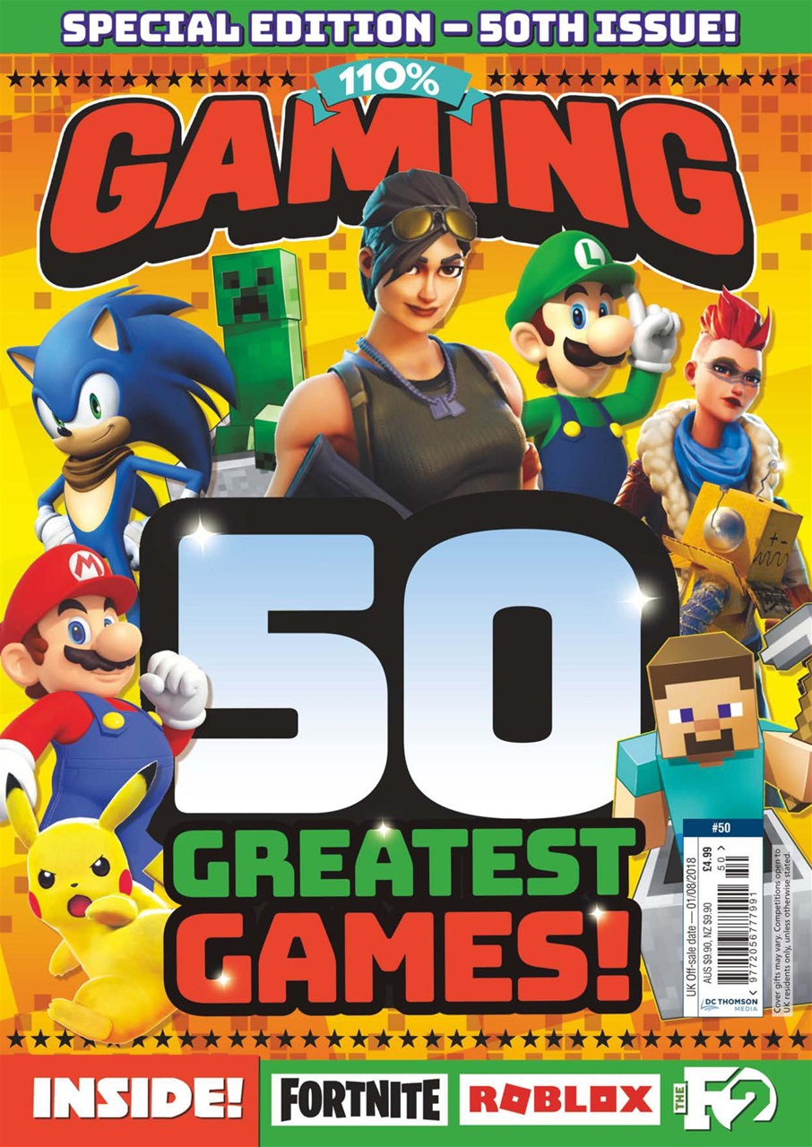 110% Gaming Magazine - Issue 50 Back Issue