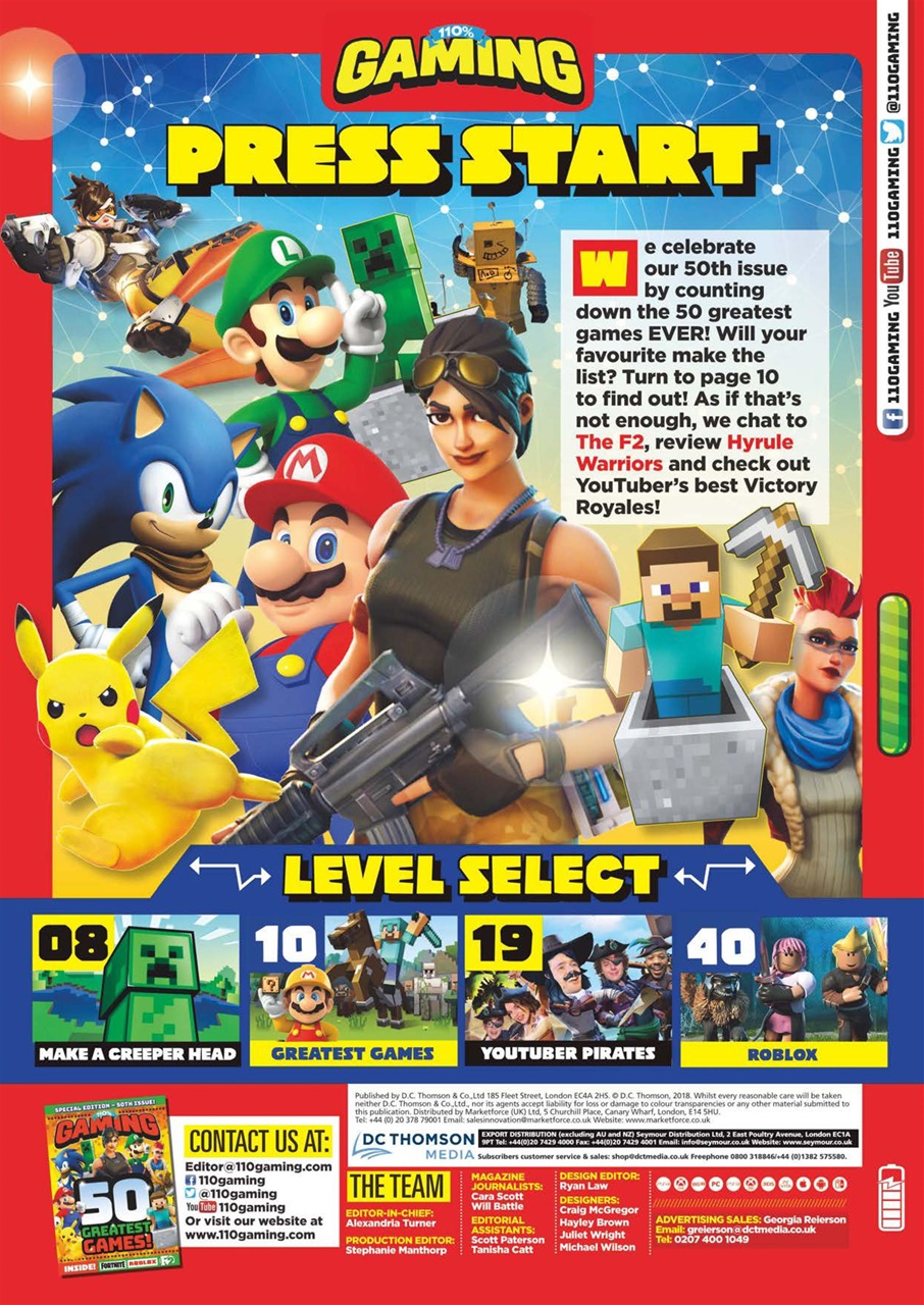 110% Gaming Magazine - Issue 50 Back Issue
