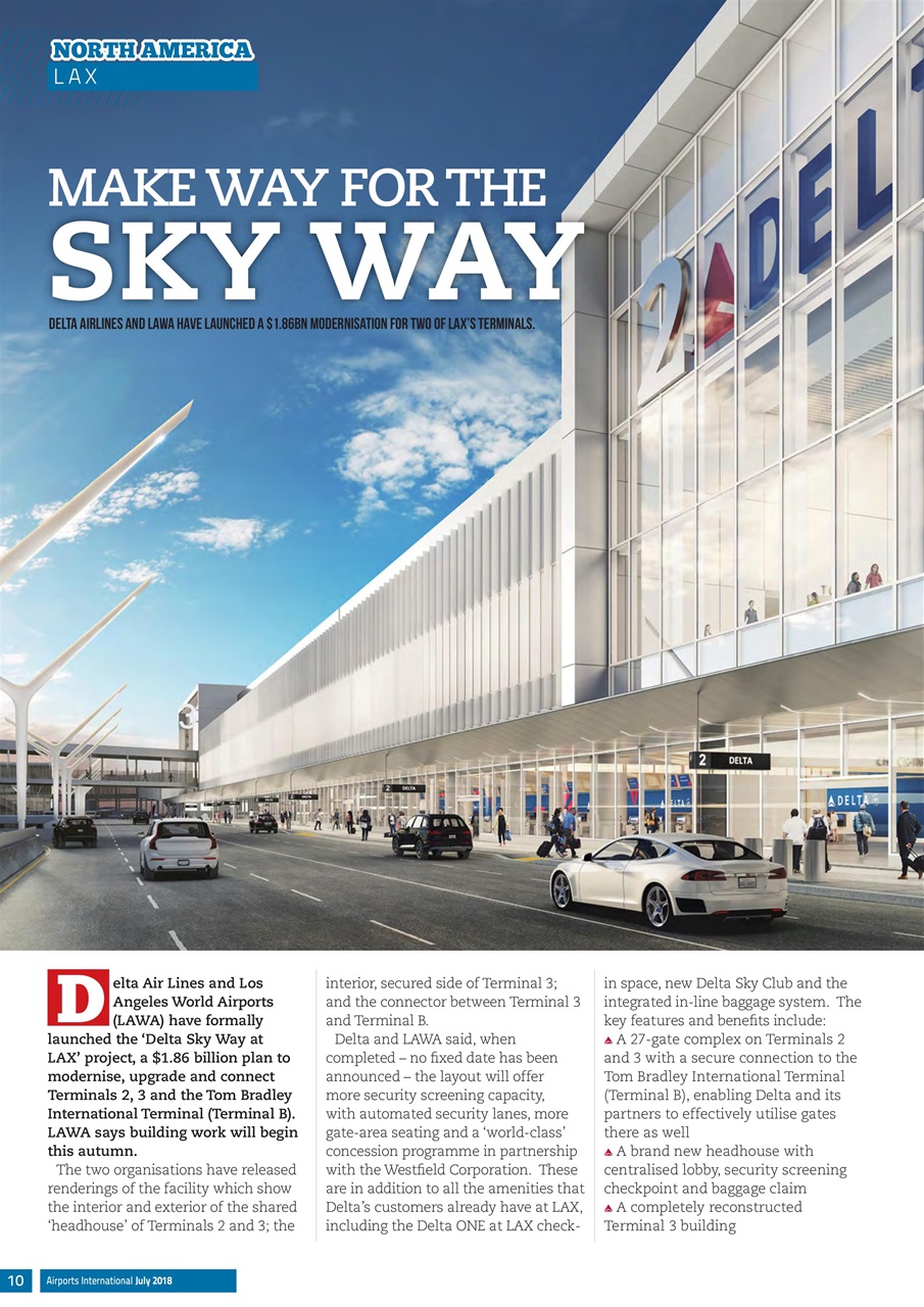 Airports International Magazine - July 2018 Back Issue