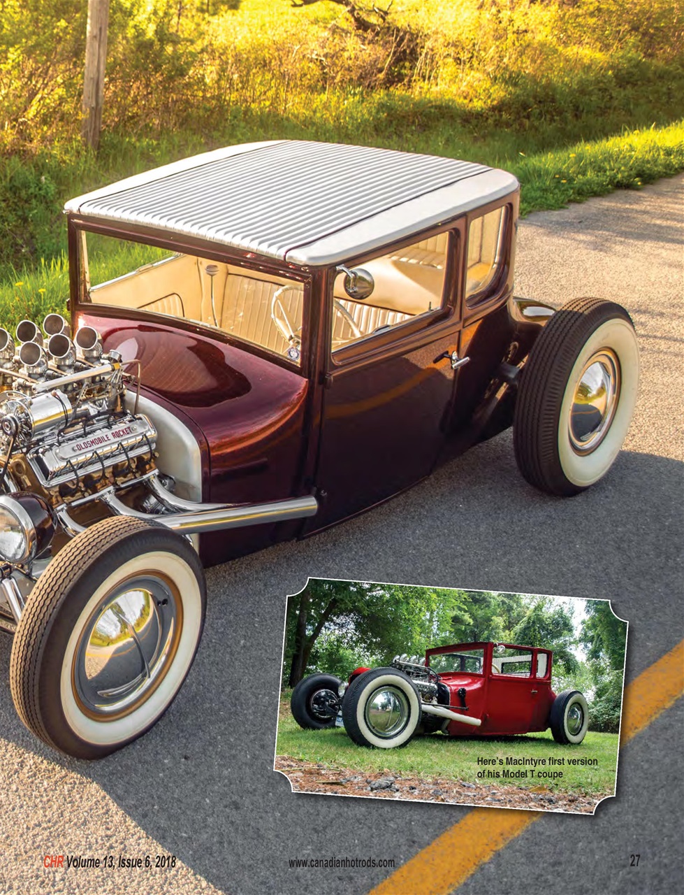 Canadian Hot Rods Magazine - CHR aug/sept 2018 Back Issue