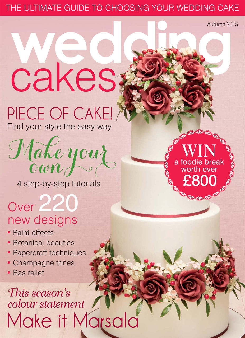 Wedding Cakes Magazine - Autumn 2015 Back Issue