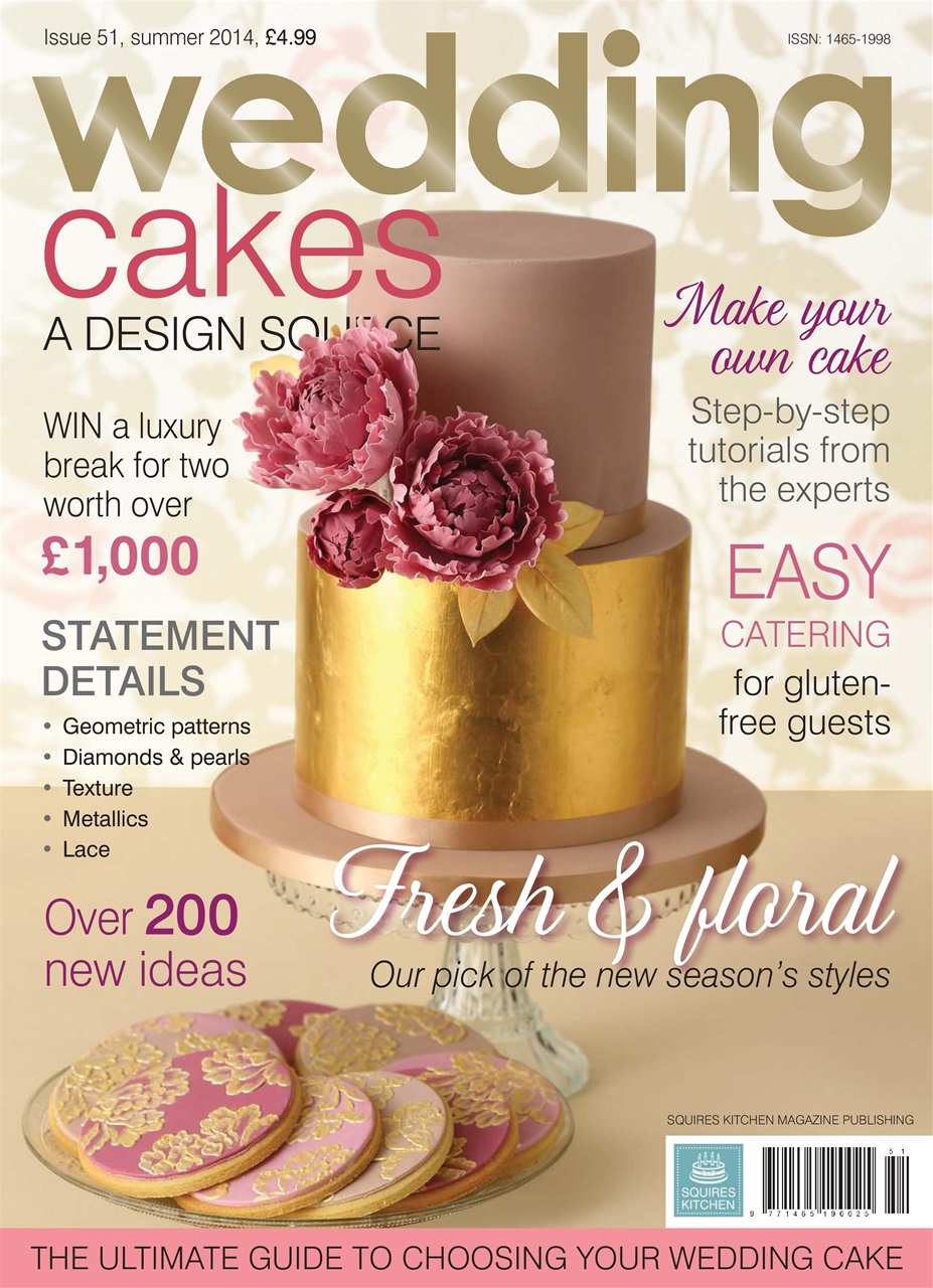 Wedding Cakes Magazine - Summer 2014 Subscriptions | Pocketmags