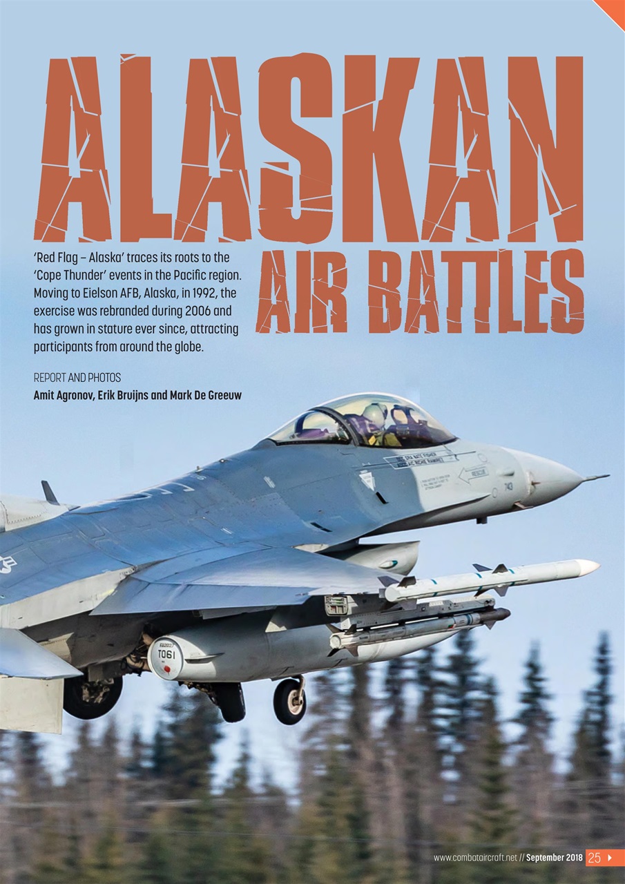 Combat Aircraft Journal Magazine - September 2018 Back Issue