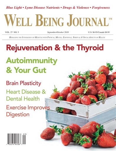 Well Being Journal Magazine - Vol. 27, No. 5, September/October 2018 ...