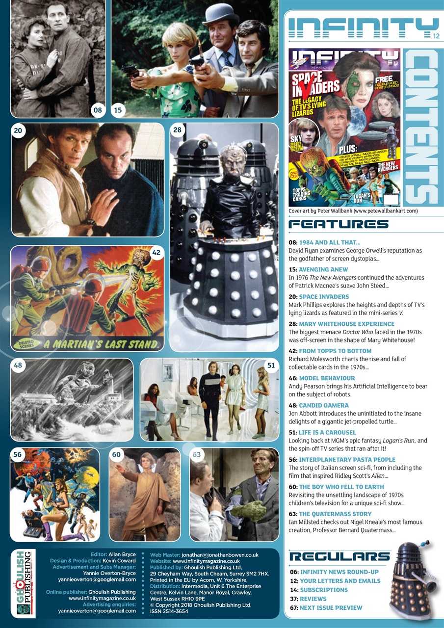 Infinity Magazine - Issue 12 Back Issue