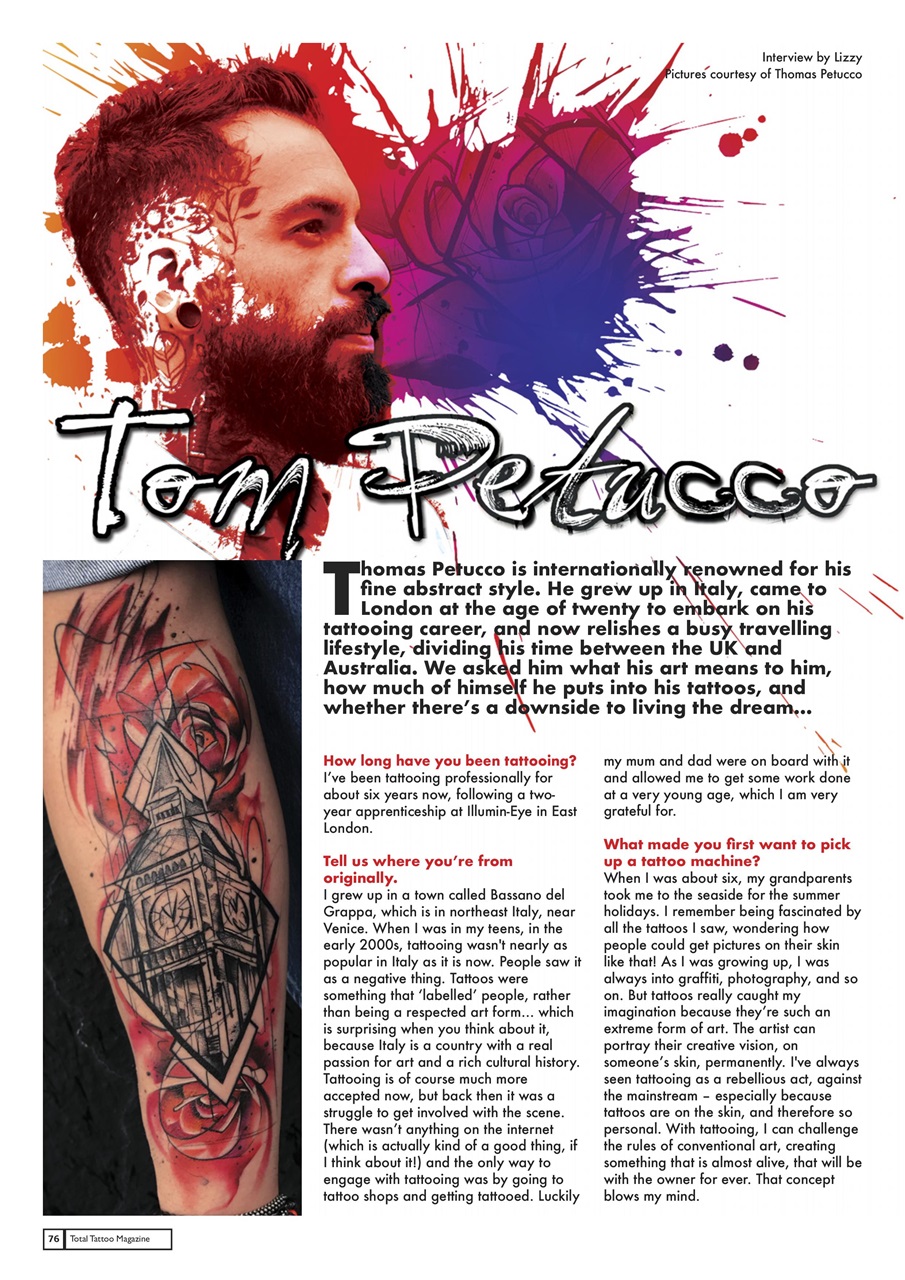 Total Tattoo Magazine - Aug-2018 Back Issue